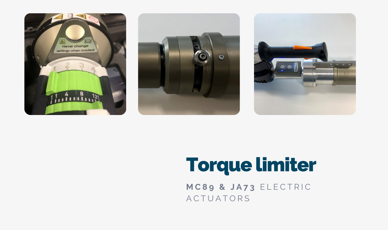 How to choose the right torque limiter when operating valves?