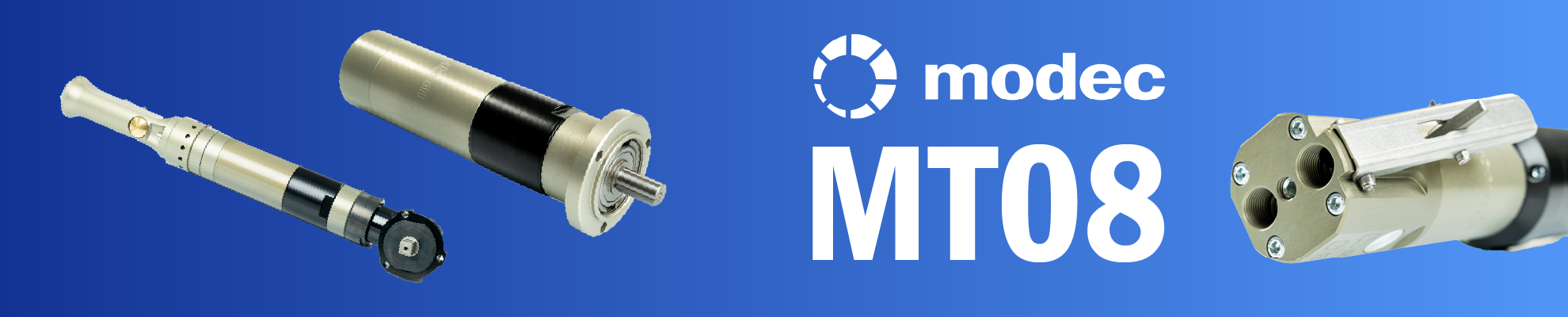 La gama de motores neumáticos modec: introduciendo el MT08
