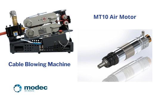 Machines de soufflage de fibres optiques avec moteurs pneumatiques MT10